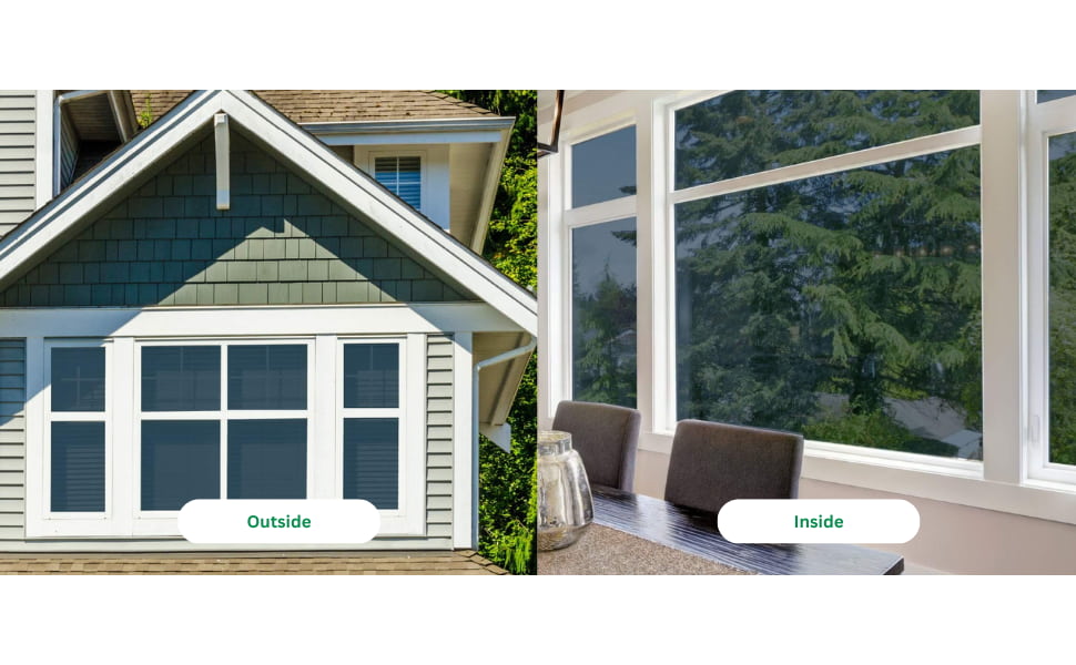 20% Static Cling Window Tint - 18 in. Width, Custom Length – GreenfilmUSA