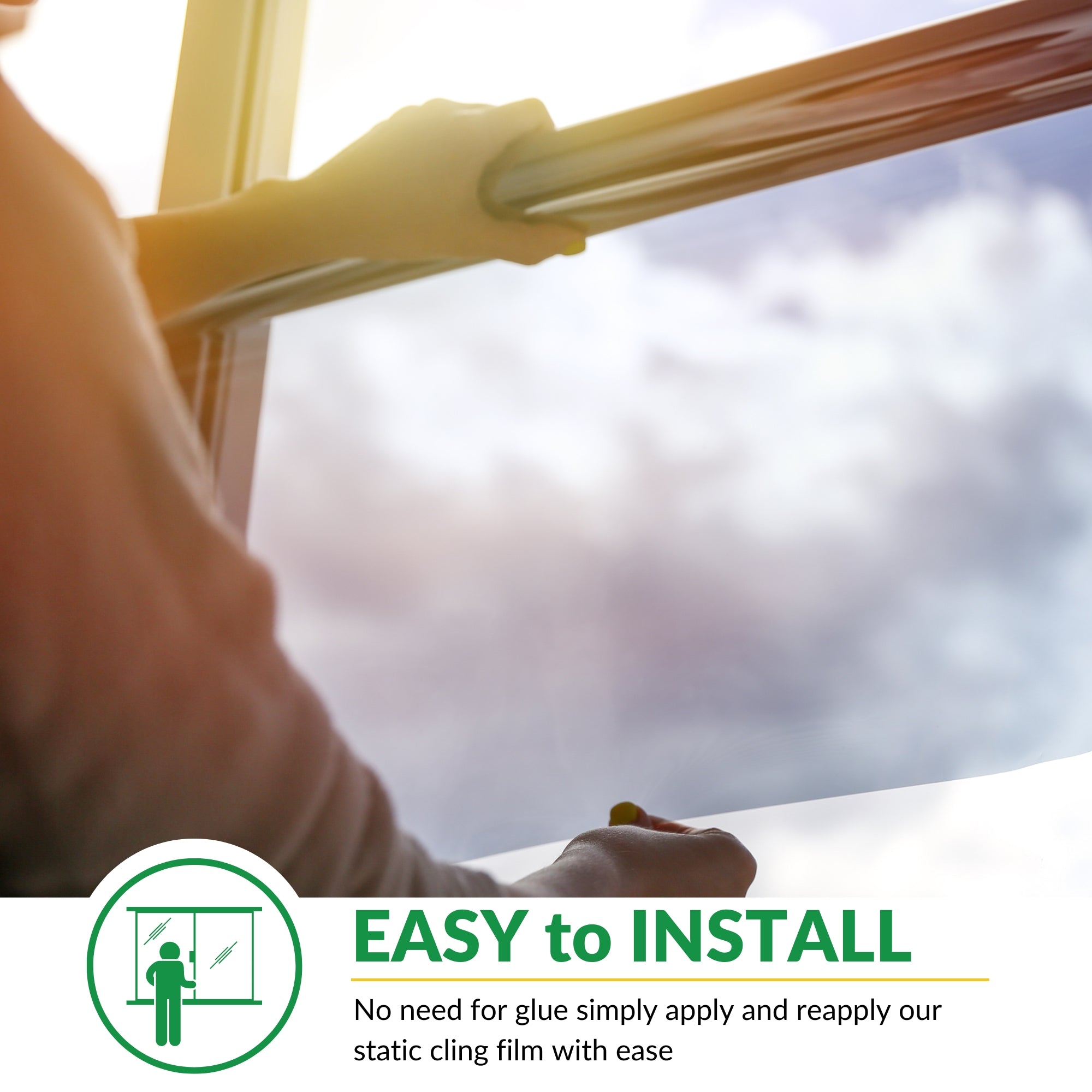 G-Cling 20% Static Cling Window Tint - GreenfilmUSA