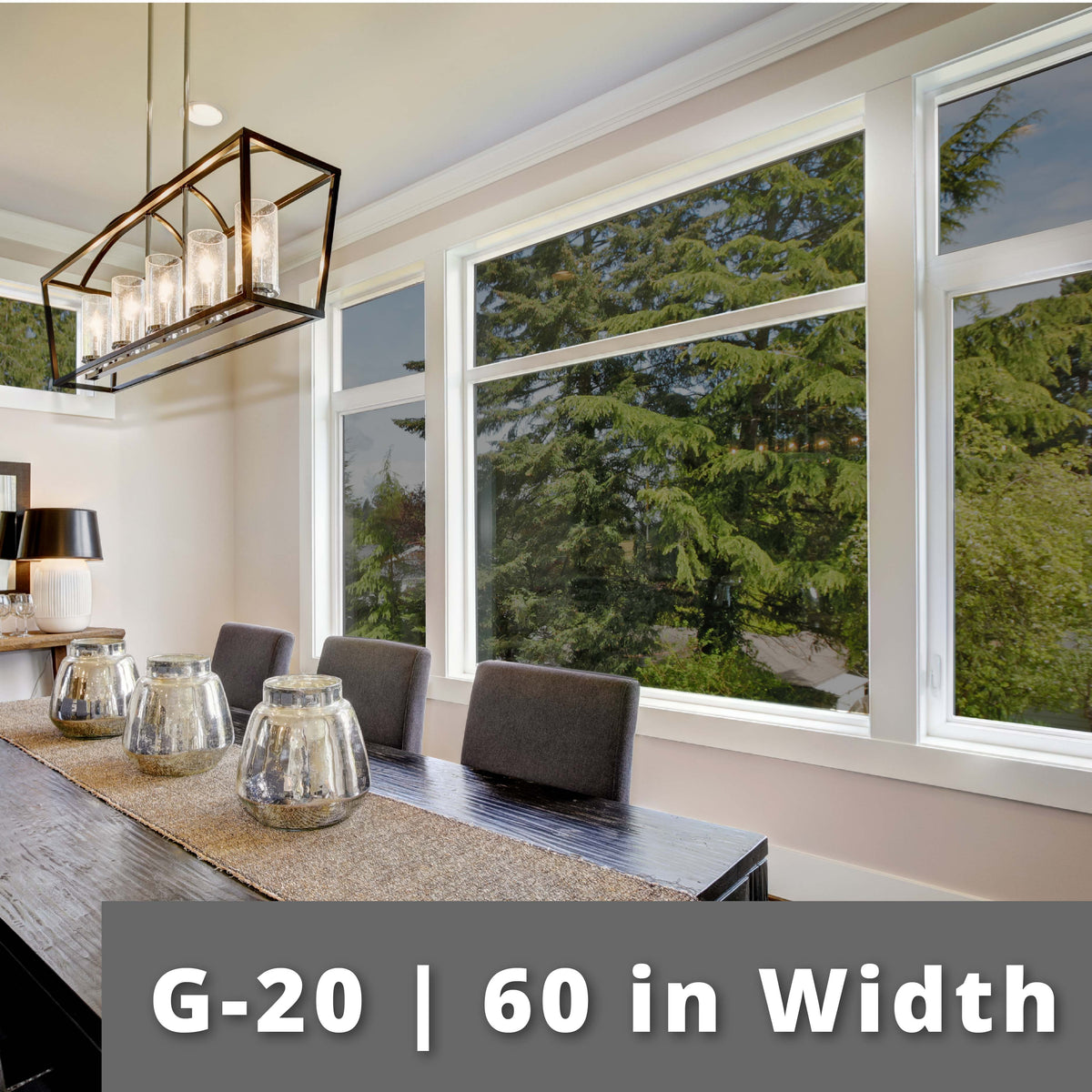 20% Static Cling Window Tint - 60 in. Width, Custom Length – GreenfilmUSA